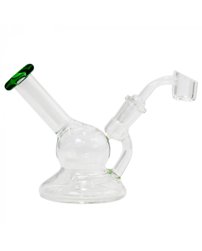 Sky Inclined Glass Bong - (GLB10)