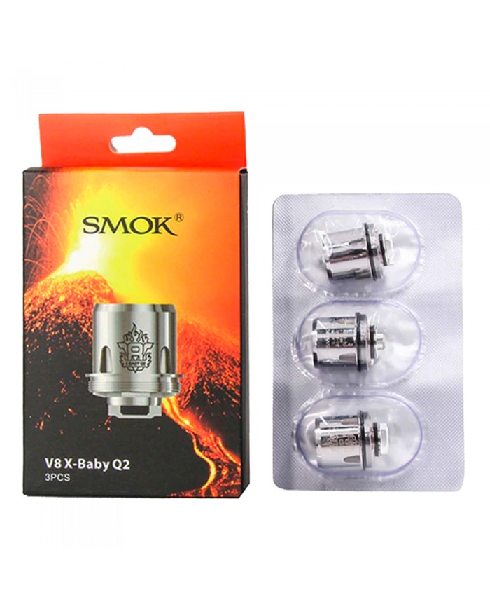 Smok - V8 X Baby coil (Pack x3) Diseño M2 - Atomizador