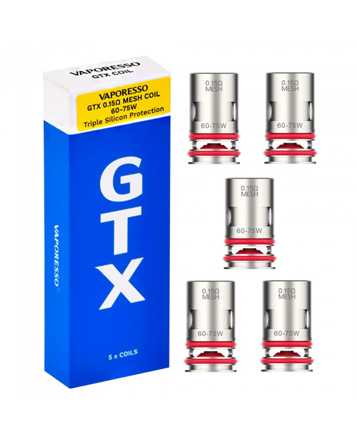 Vaporesso - Target PM80 GTX Coil - (Pack x5) Diseño 0.3ohm MESH