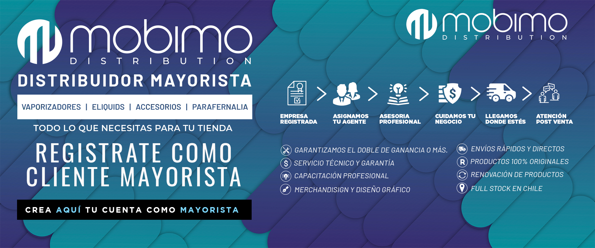 Mobimo Chile - Distribuidores de vaporizadores y parafernalia
